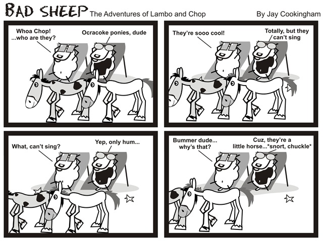 badsheep: Early Strips